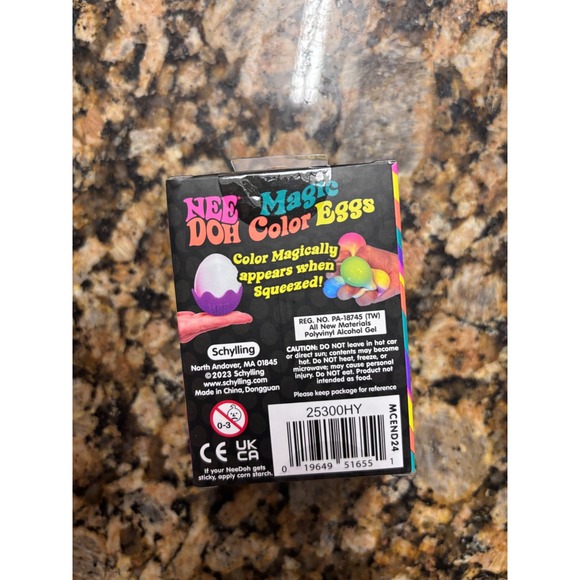 Toys | Needoh Magic Color Egg Nee Doh Squishy Easter Gifts Blue | Poshmark